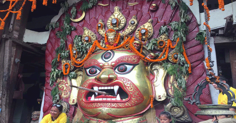 Indra Jatra – the Festival for thanksgiving to Rain God - Step on Himalaya